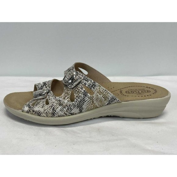 Fly Flot | Shoes | Womens Fly Flot Sandals Sz 4 Us 1 Vguc Made In Italy ...